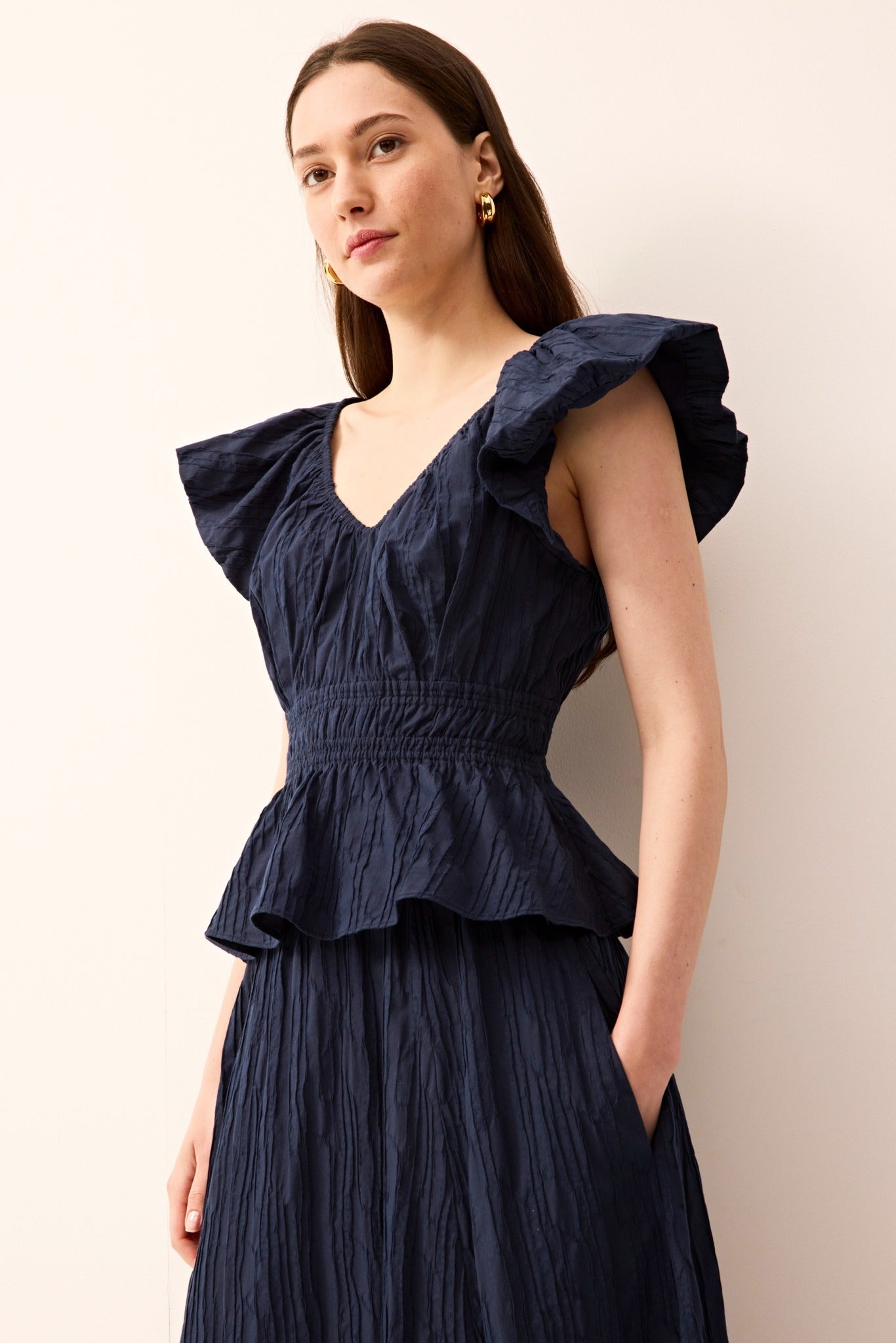 Marie Oliver Lydia Top - Naval | Blossom Boutique | Albertville, AL ...